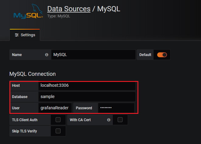 Grafana で MariaDB のデータを扱ってみる | SIOS Tech. Lab