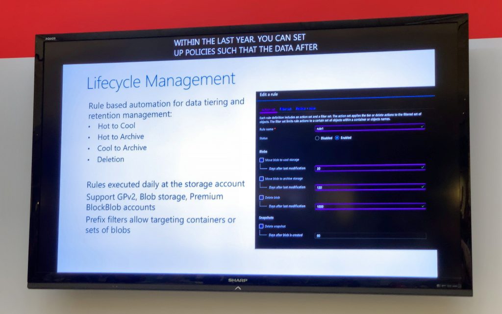 Microsoft Ignite 2019レポート 〜 【セッション】Managing cloud native applications with Azure Blob Storage ...