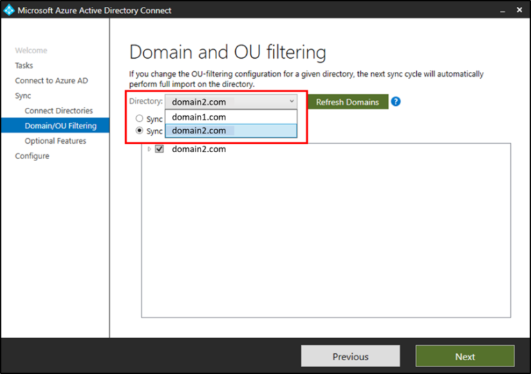 Azure AD Connectで複数ドメインを連携する | SIOS Tech. Lab