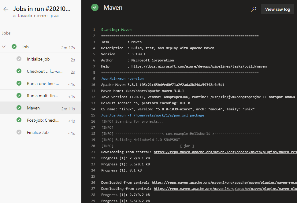 【Maven】Azure DevOpsのPipelinesを使ってみた | SIOS Tech. Lab