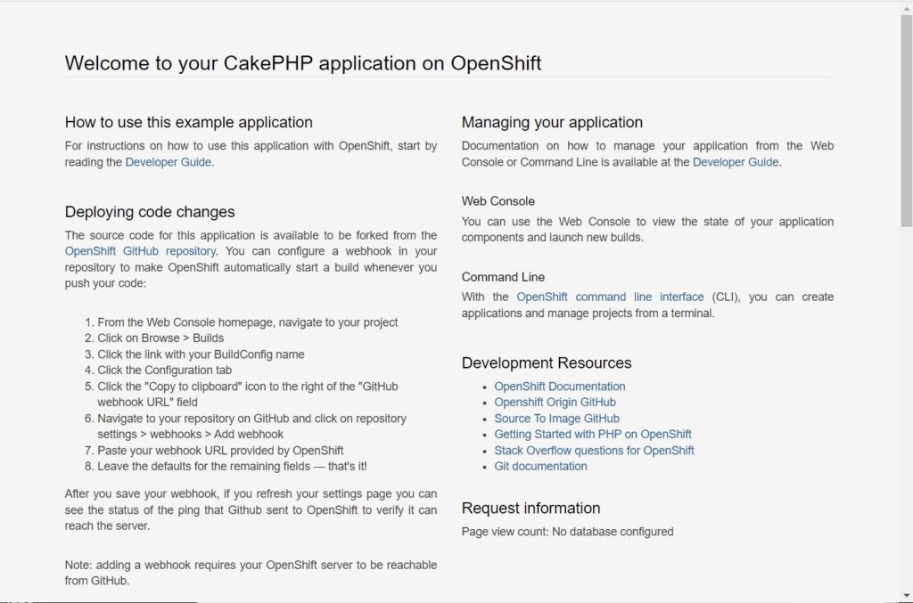 OpenShift入門 ～アプリケーションの作成～ | SIOS Tech. Lab