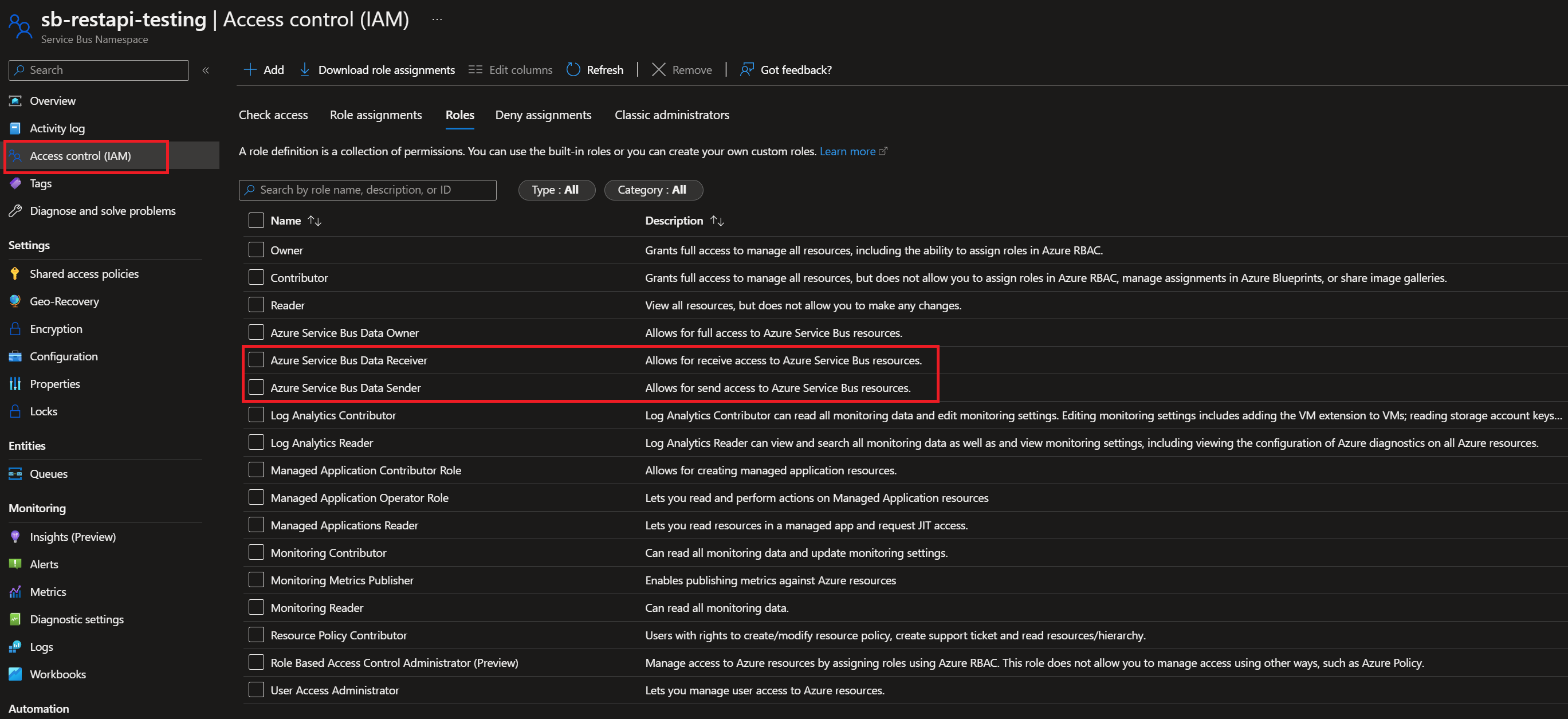 Azure AD認証を使ってAzure REST APIへアクセスする ~Service Bus編~ | SIOS Tech. Lab